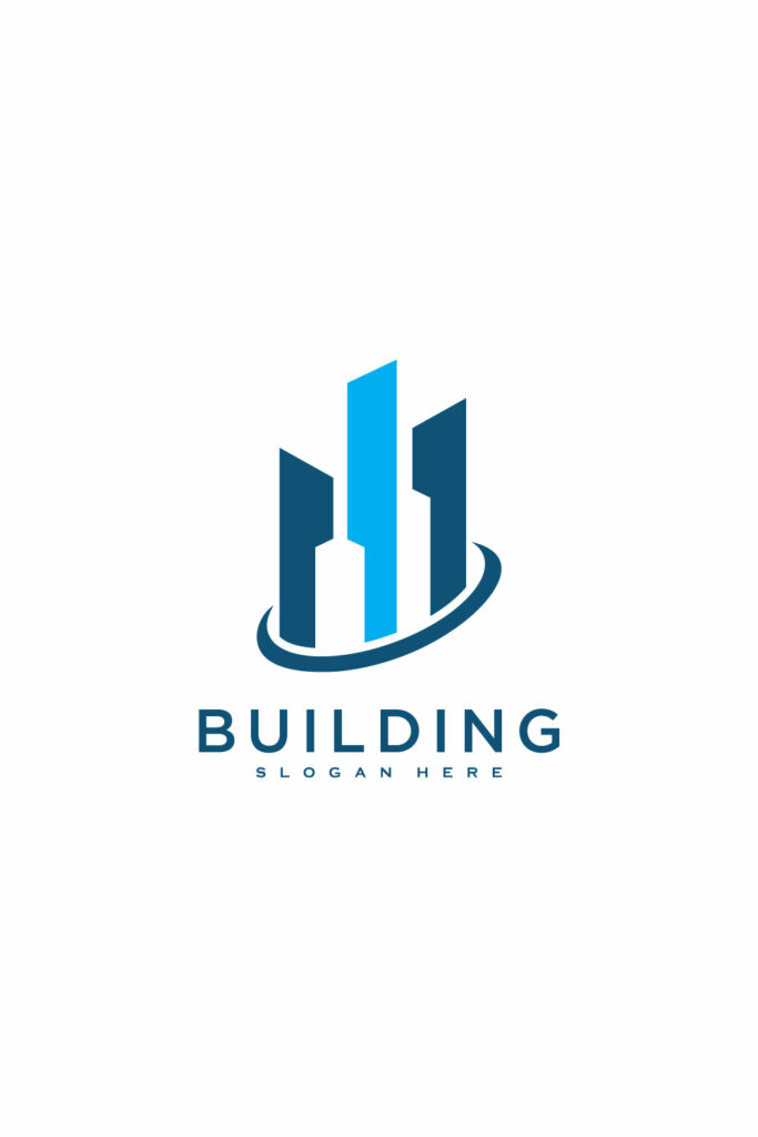 Building Logo Vector Design | MasterBundles