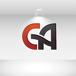 C A Initial Letter Logo Design - MasterBundles