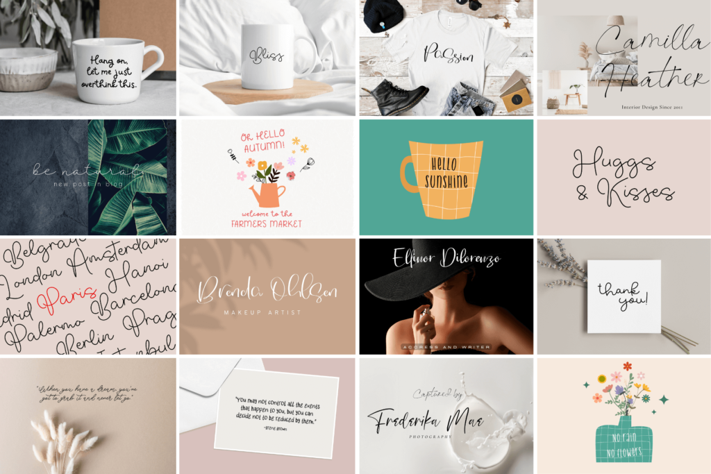 Hand-Lettered Bundle More Than 100 Fonts Included - MasterBundles