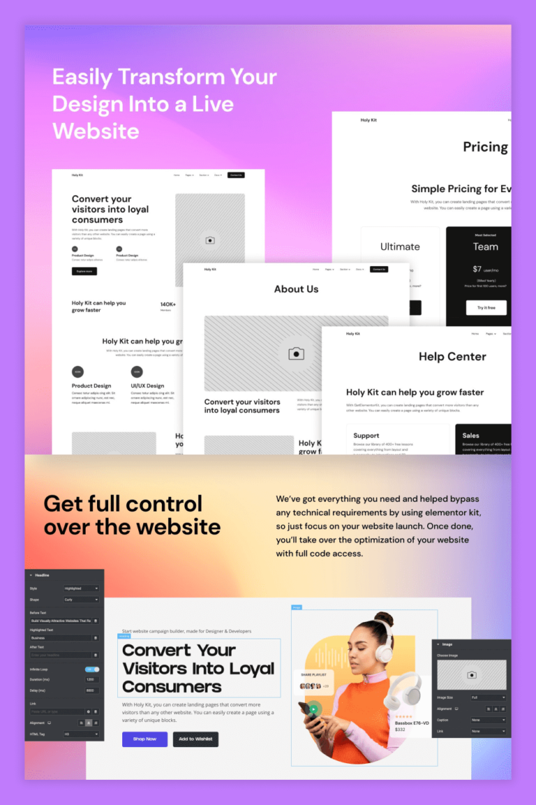 30+ Best Free WordPress Landing Page Templates 2023