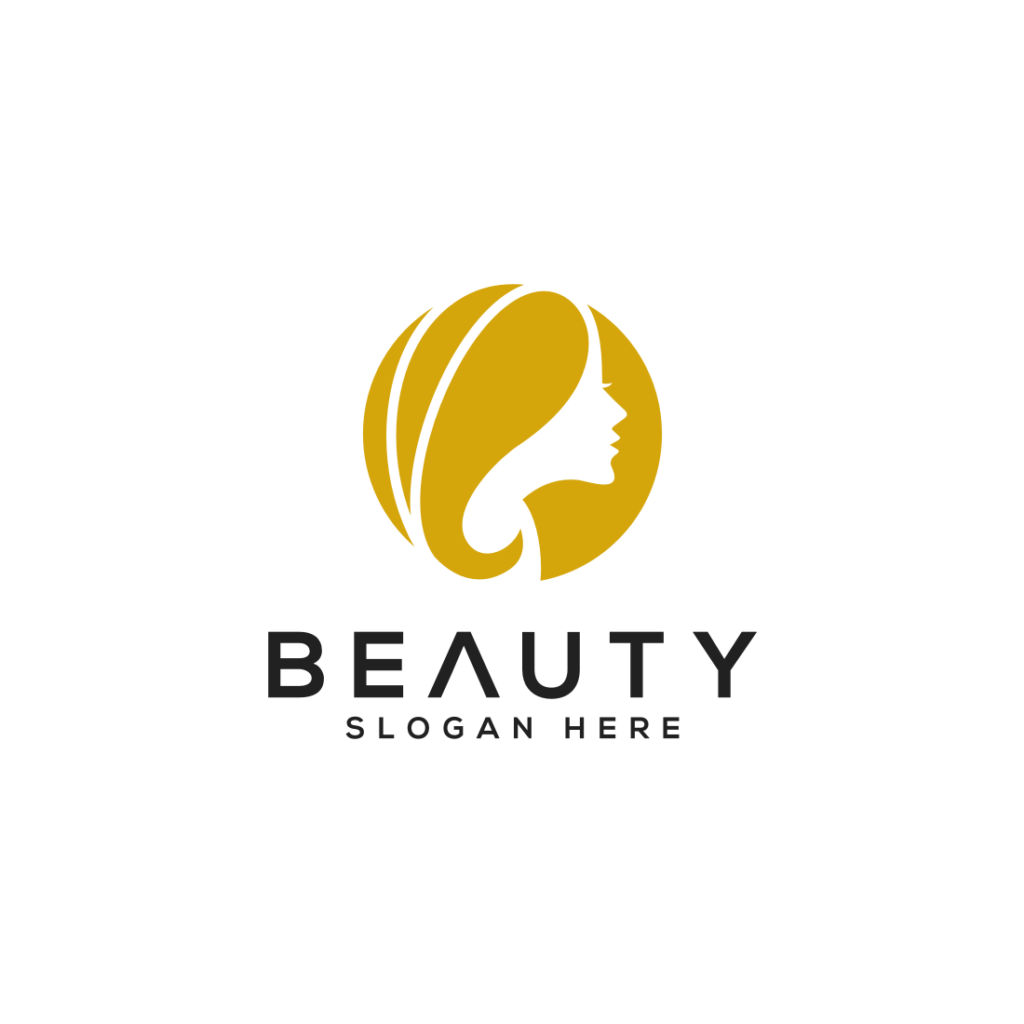 Beauty Woman Face Logo Branding Design Set | MasterBundles