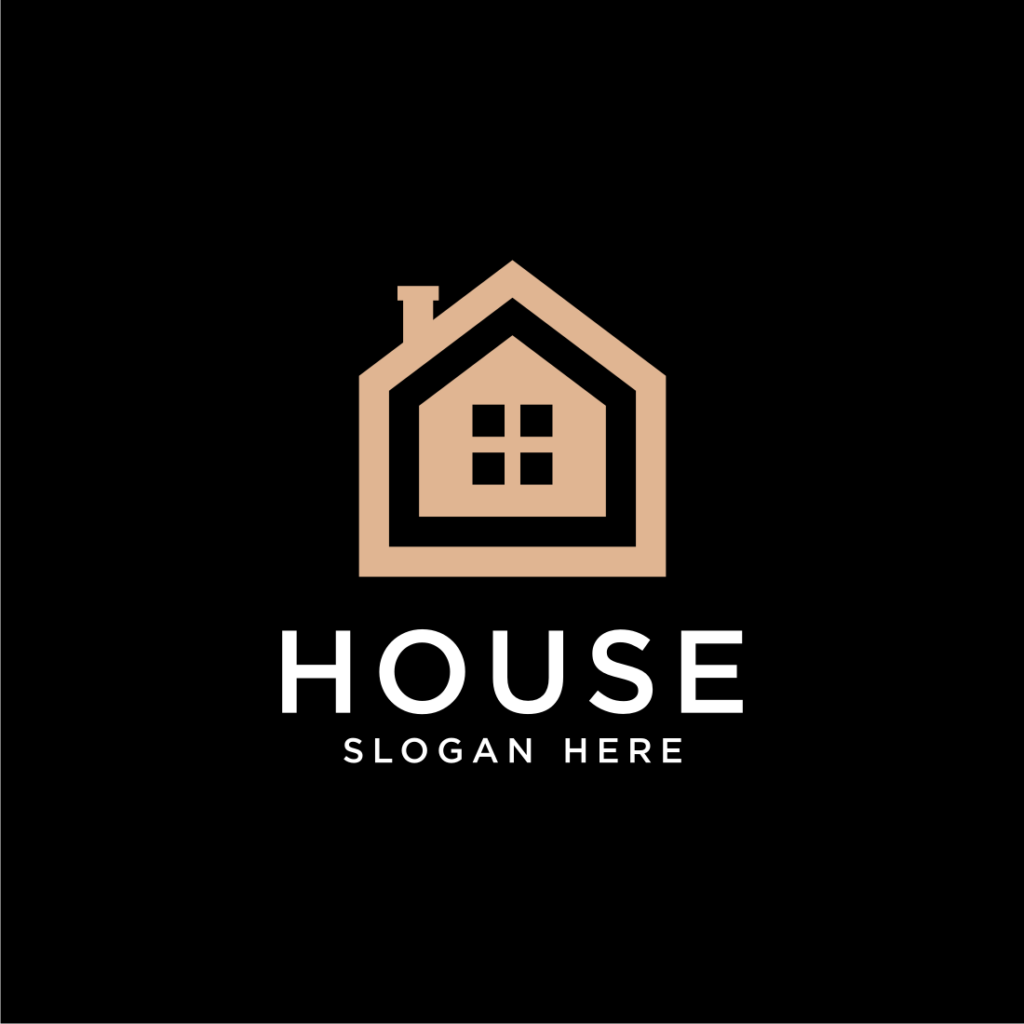 home logo design vector | MasterBundles