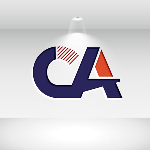 C A Initial Letter Logo Design - MasterBundles