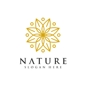 Nature Flower Logo Design | MasterBundles