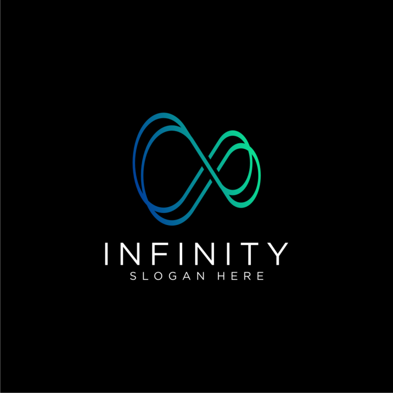 infinity logo design vector | MasterBundles