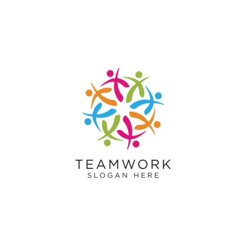 teamwork logo design vector | MasterBundles