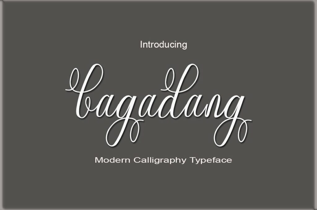 Bagadang Stylish Calligraphy – MasterBundles