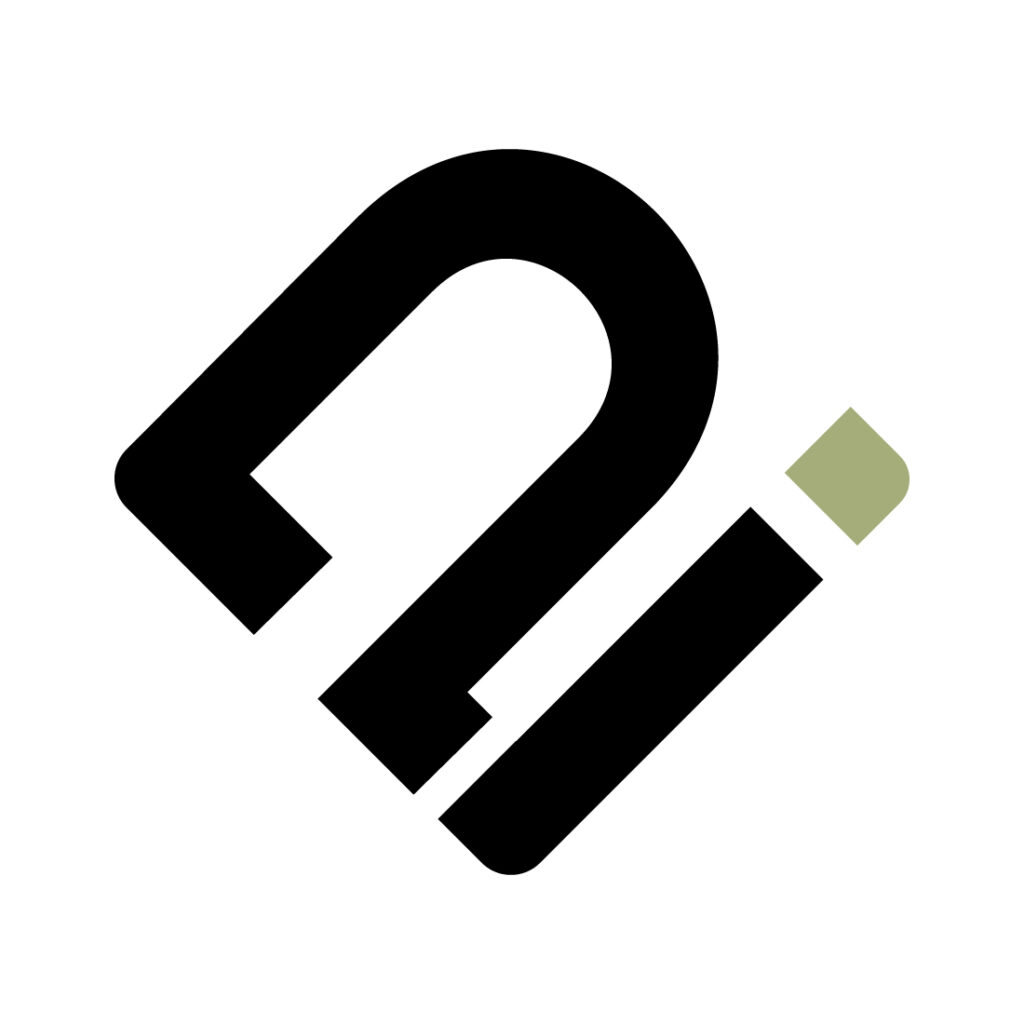 PI Lettering Logo Design - MasterBundles
