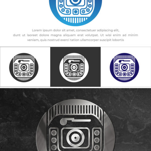 Tech Camera Logo Design - MasterBundles