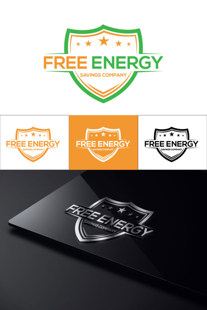 Free Energy Logo Design Template - MasterBundles
