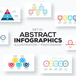 Flowchart Infographics Set 03 – MasterBundles