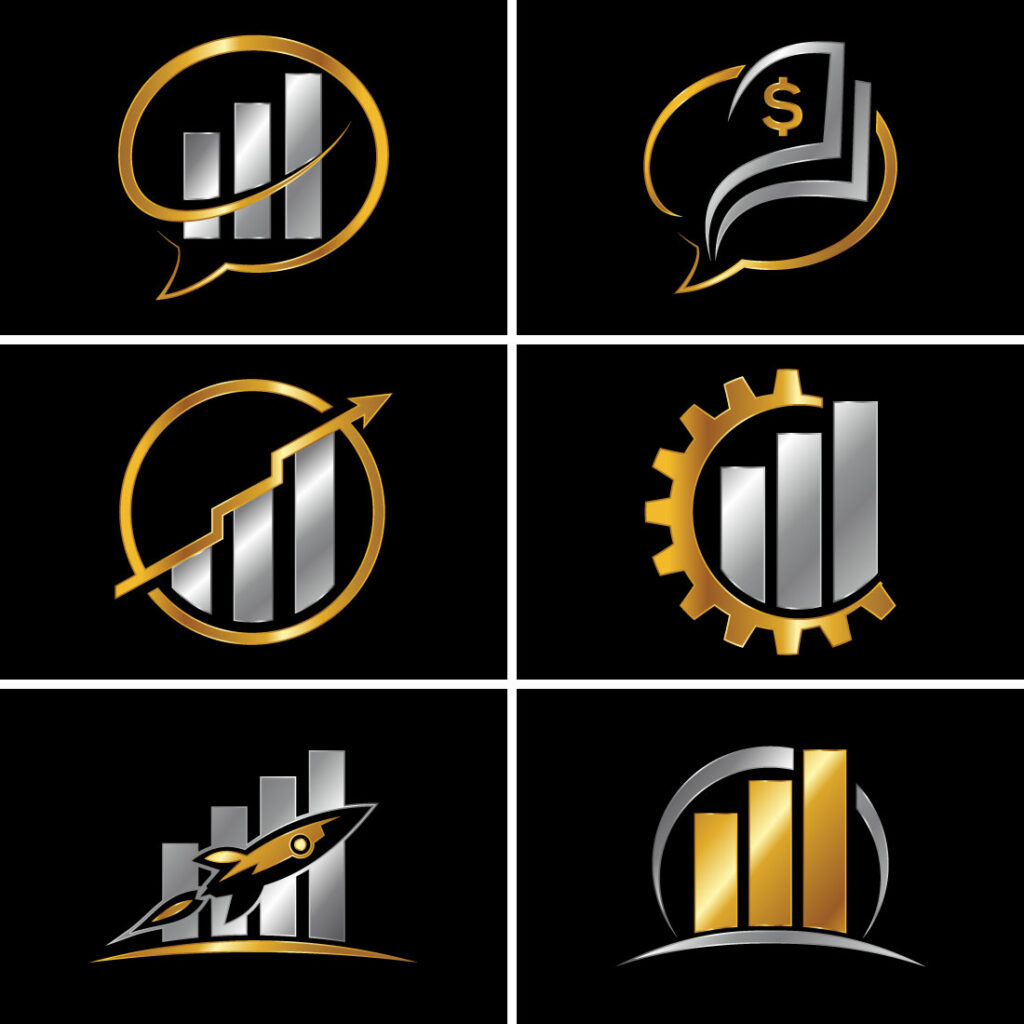 Finance and Accounting Logo Set - MasterBundles