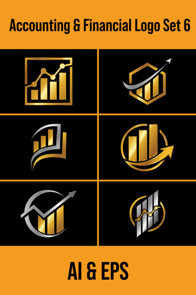 Accounting and Finance Logo Vector Design Set - MasterBundles