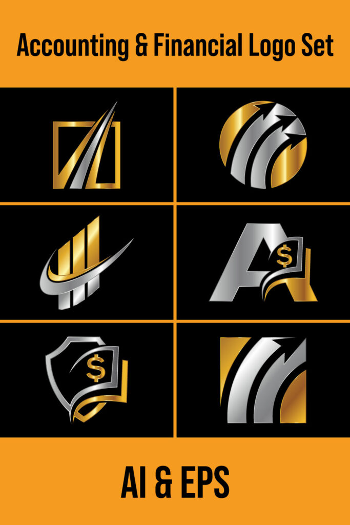 Finance and Accounting Logo Design Set - MasterBundles