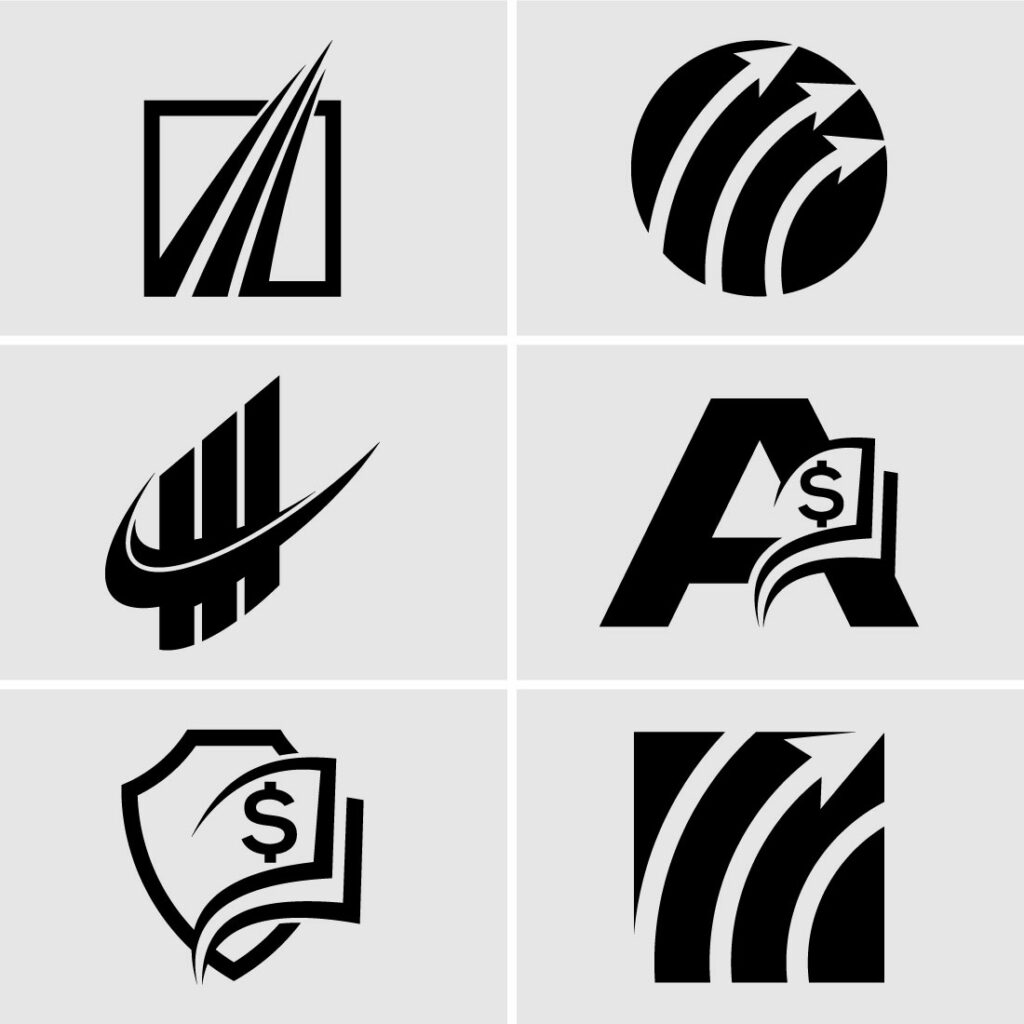 Finance and Accounting Logo Design Set - MasterBundles