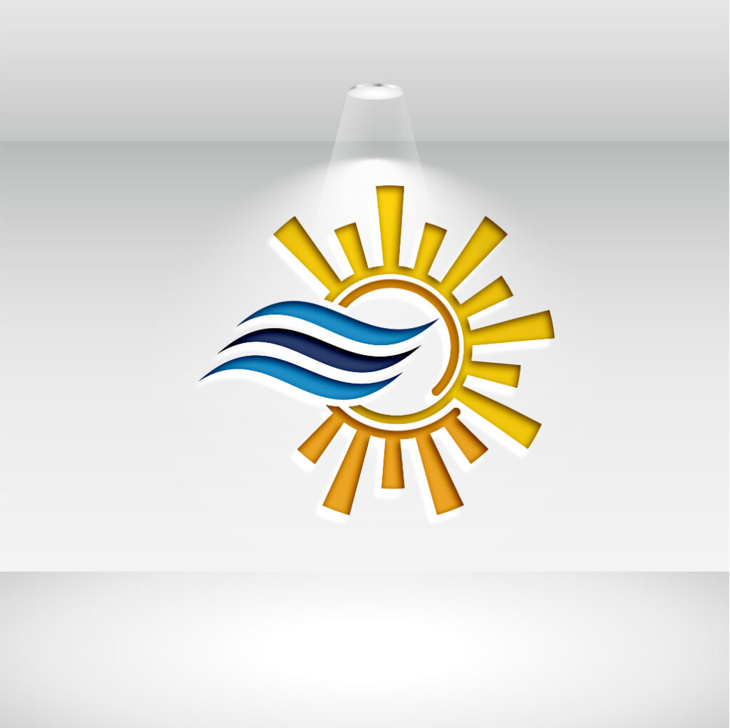 Air Conditioner Logo Sign Symbol, Hot and Cold Symbol - MasterBundles