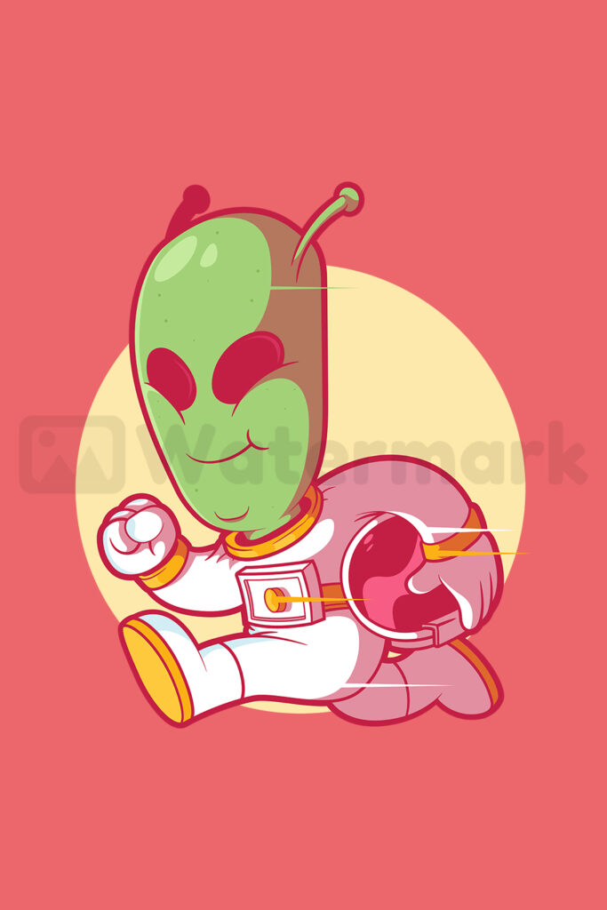 Astro Alien - MasterBundles