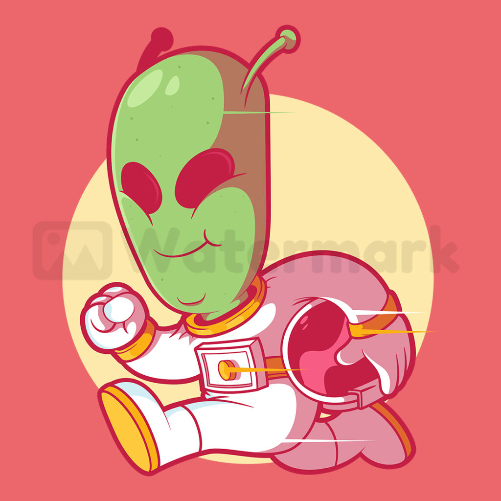 Astro Alien - MasterBundles