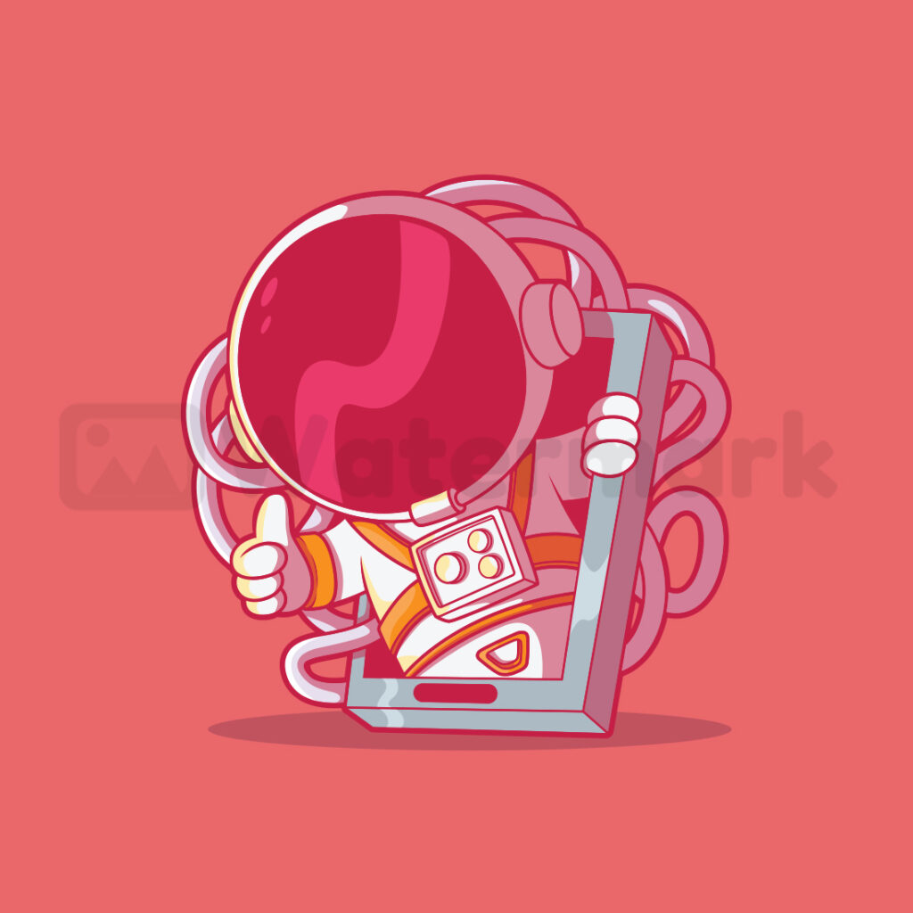 Astro Phone Graphics Vector - MasterBundles