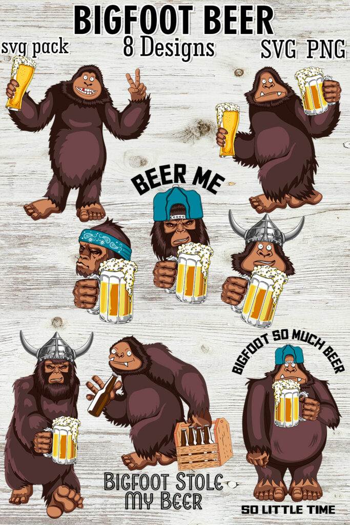 Bigfoot Beer SVG Files – MasterBundles