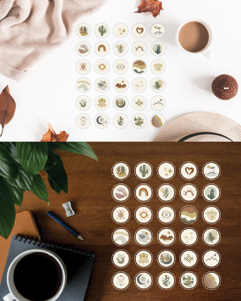 Boho Instagram Highlights – MasterBundles