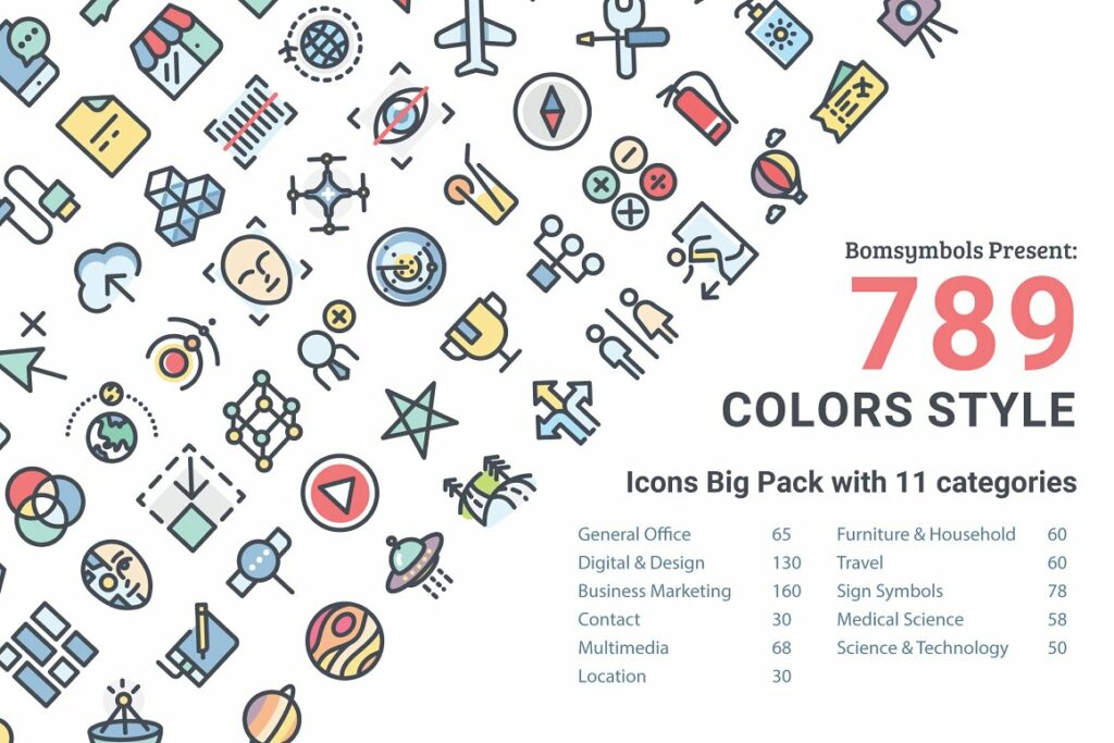 BomSymbols Colors Big Pack – MasterBundles