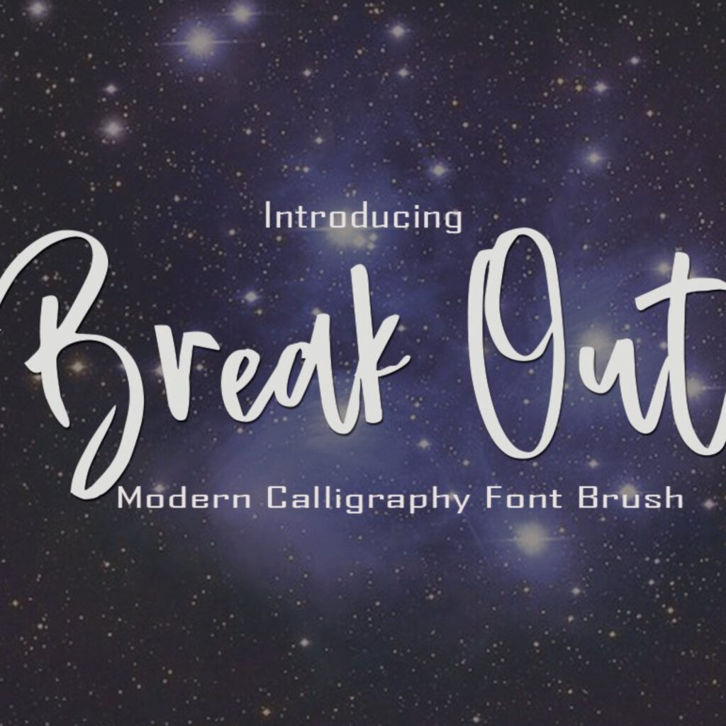 Break Out Modern Calligraphy – MasterBundles