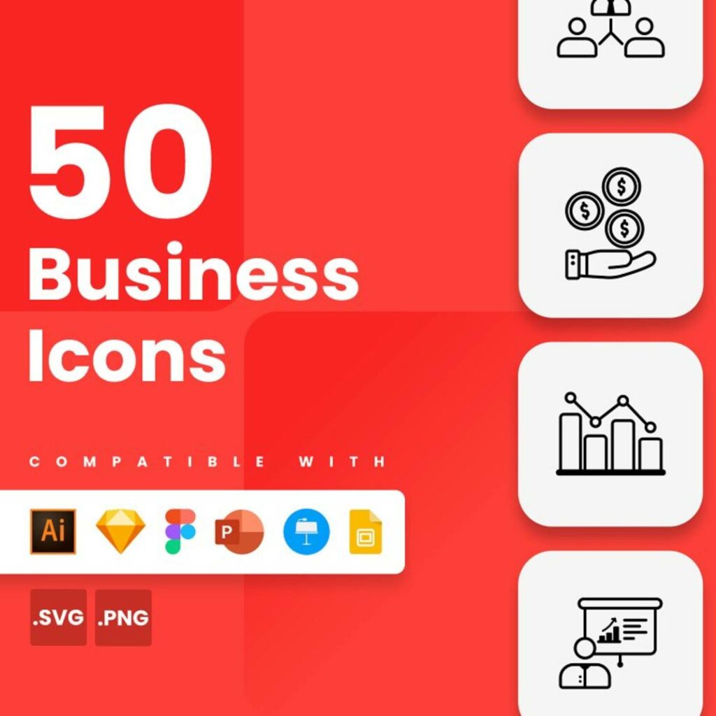 Business Icons – MasterBundles