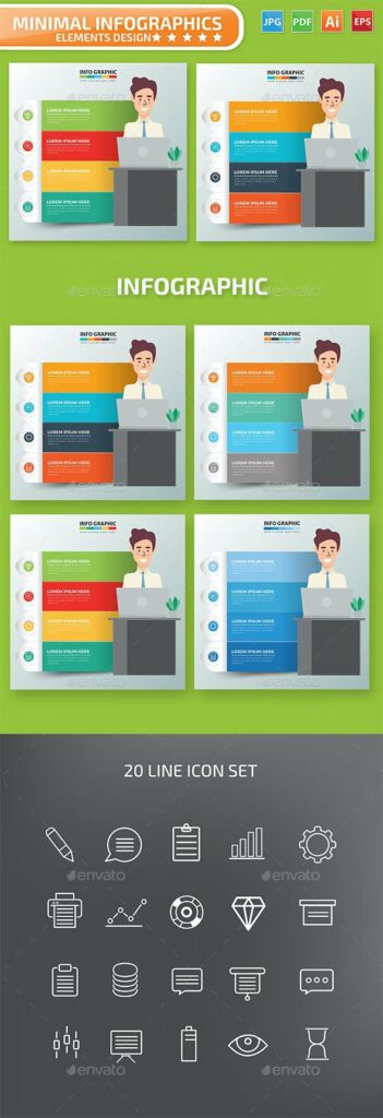 Businessman Infographics – MasterBundles