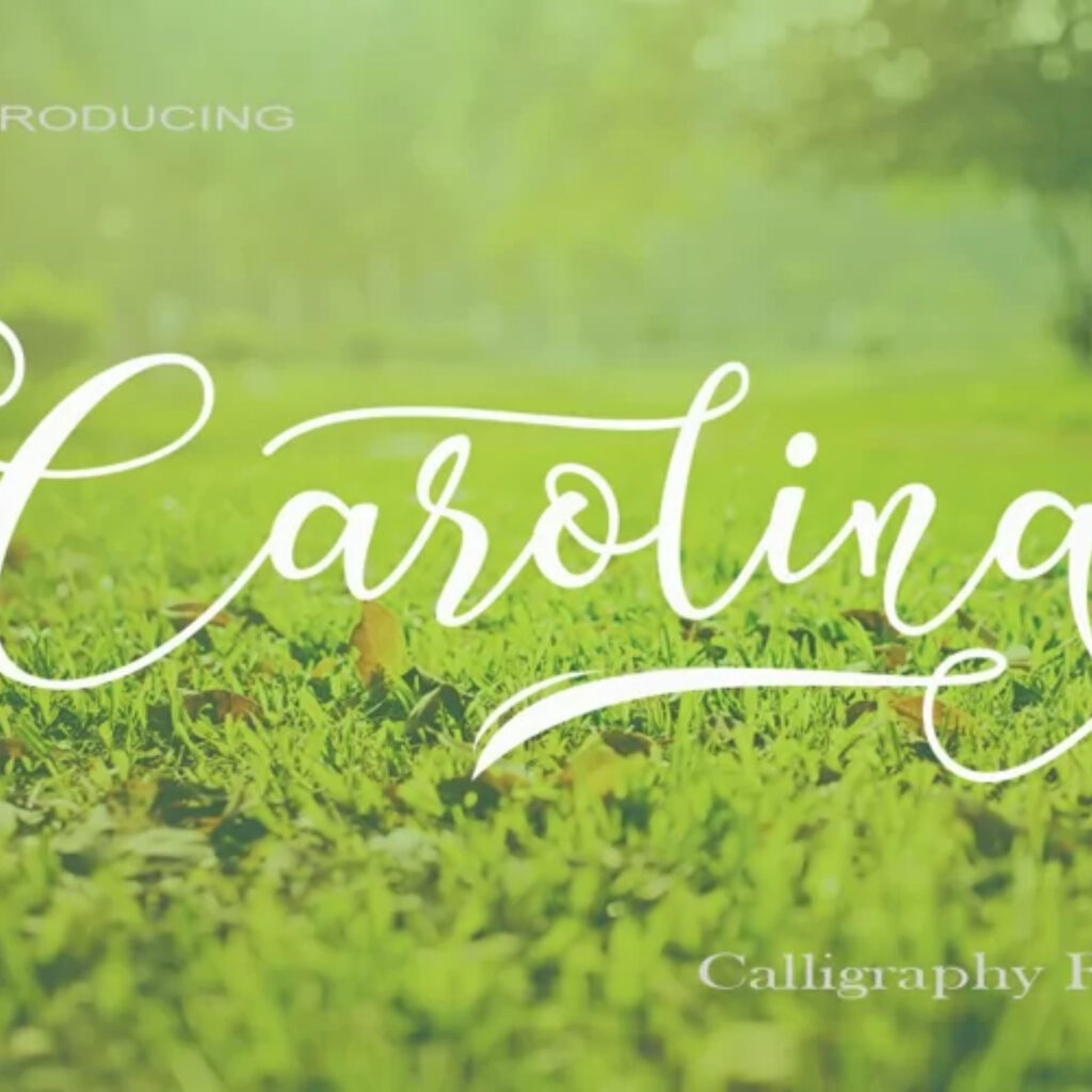 Carolina Stylish Calligraphy Font – MasterBundles