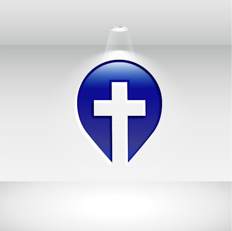 Church Logo Design Vector Illustration - MasterBundles