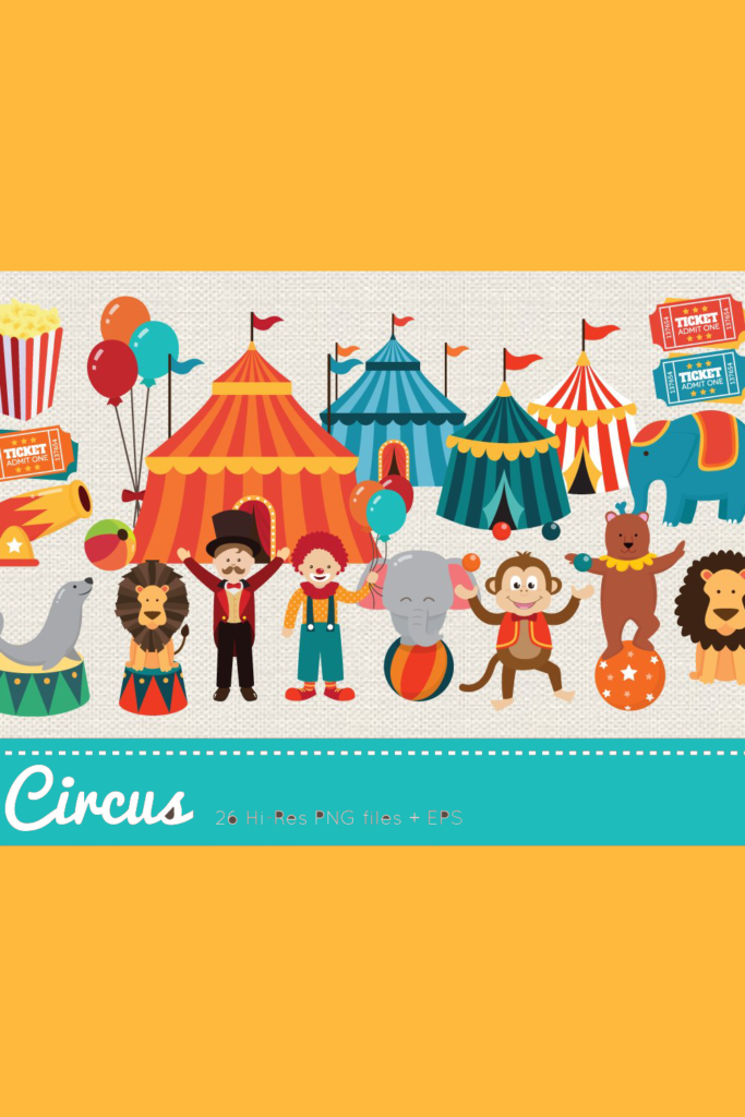 Circus Clipart – MasterBundles