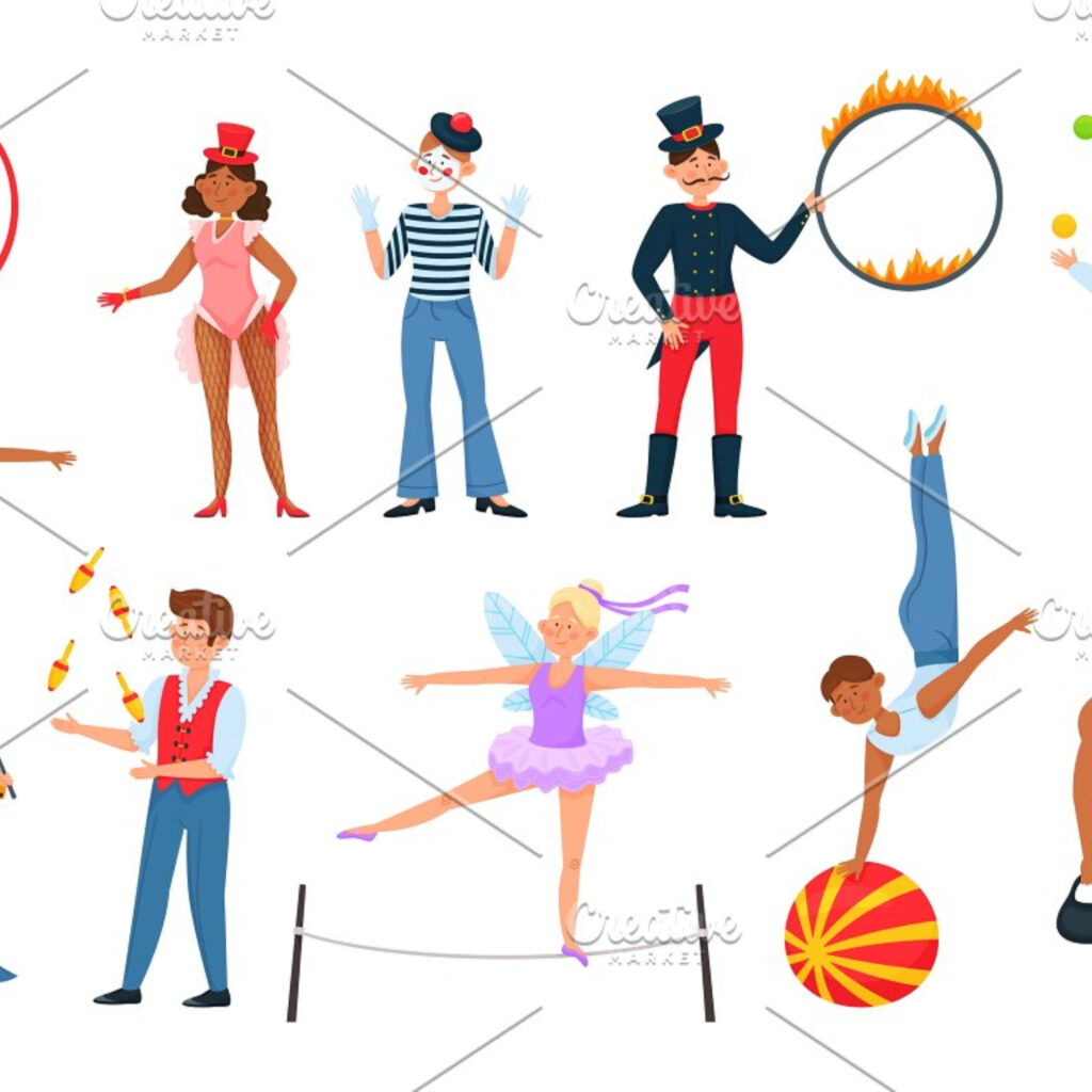 Circus Pattern – MasterBundles