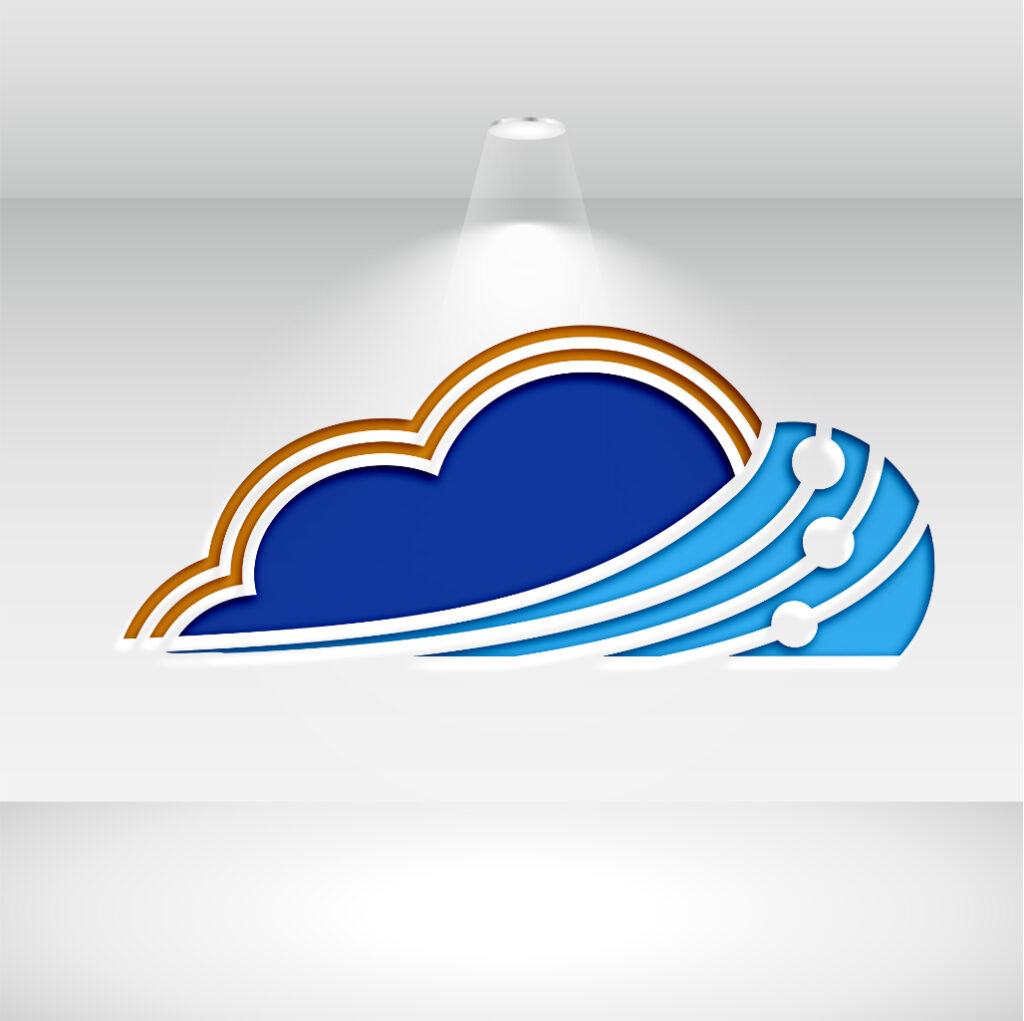 Modern Cloud Technology Vector Logo Design for Business|MasterBundles