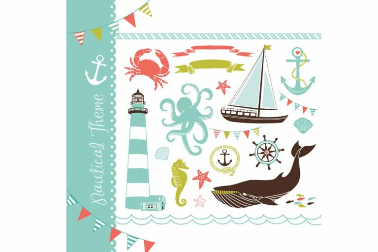 Nautical Sea Clip Art Collection – MasterBundles
