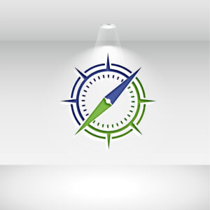 Creative Compass Concept Logo Design Template - MasterBundles