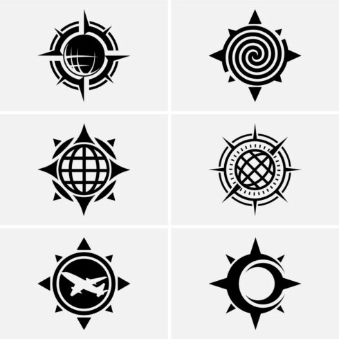 Creative Compass Concept Logo Design Template - MasterBundles