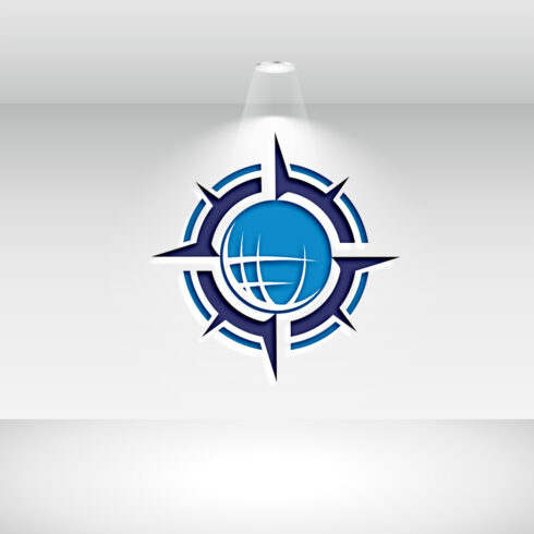 Creative Compass Concept Logo Design Template - MasterBundles