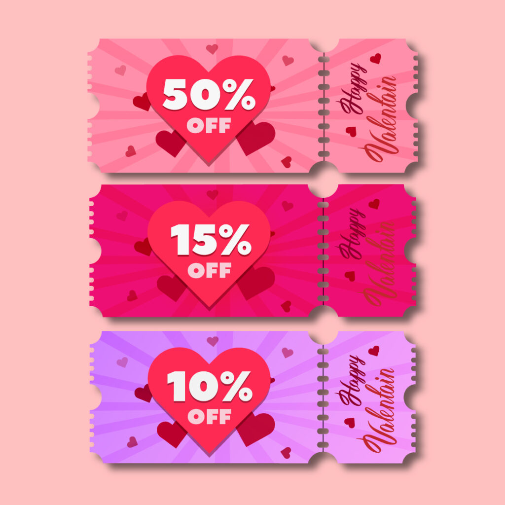 Valentine's Day Discount Coupons - MasterBundles