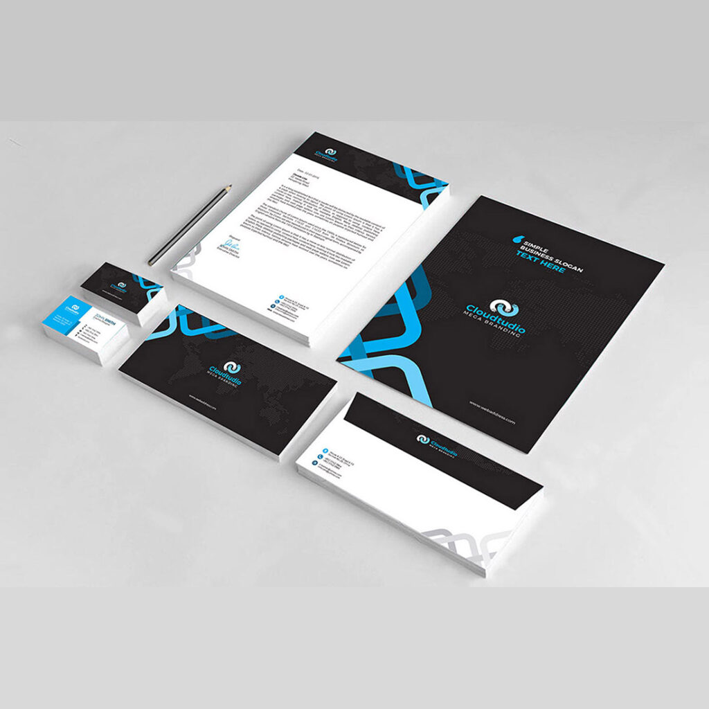 Corporate Office Identity | MasterBundles
