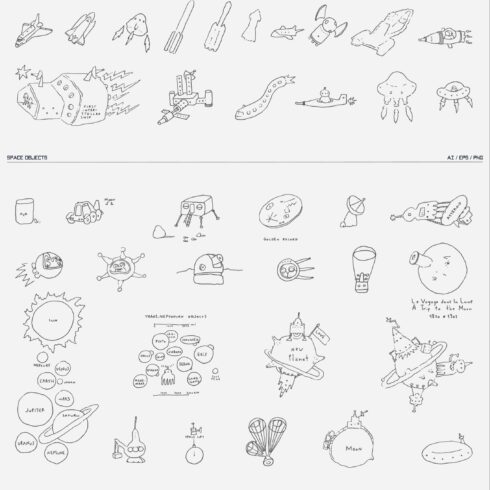 Illustrations Of Space Exploration – MasterBundles