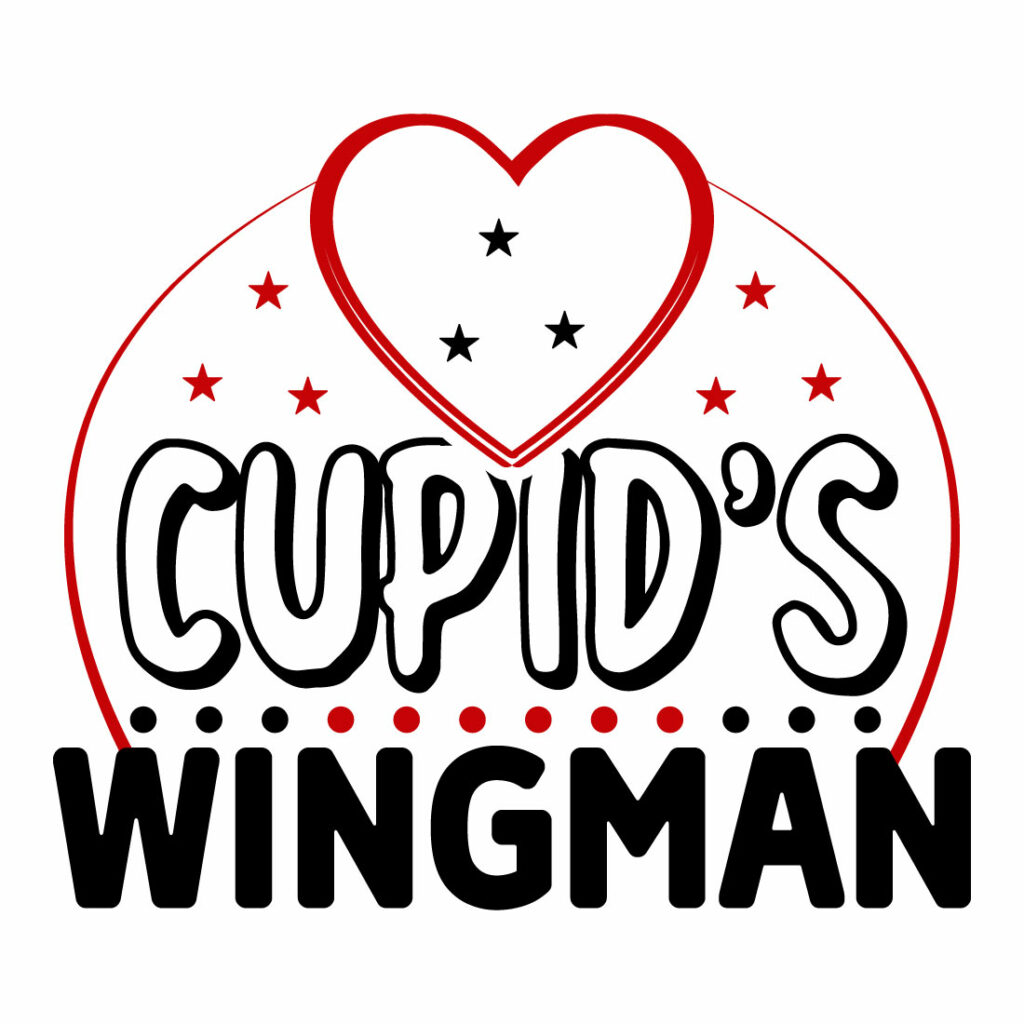 Cupids Wingman SVG Design - MasterBundles