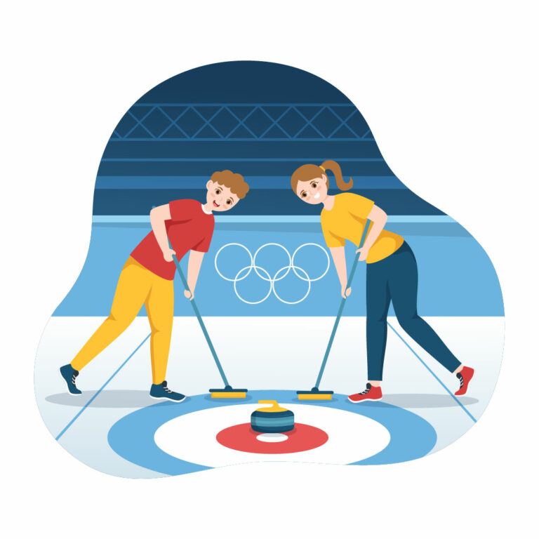 10 Curling Sport Illustration - MasterBundles