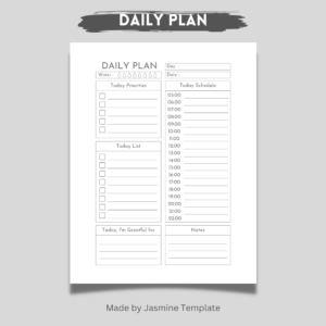 Printable Personal Plan - MasterBundles