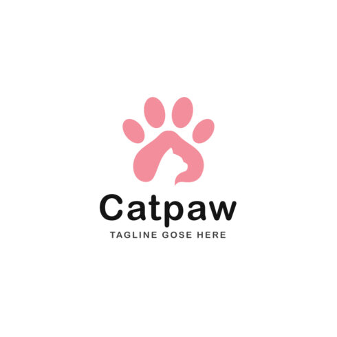 Cat Paw Logo Template - MasterBundles