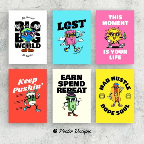 Dope Cartoon Characters – MasterBundles