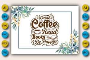 20 Coffee SVG t-shirt design Bundle - MasterBundles