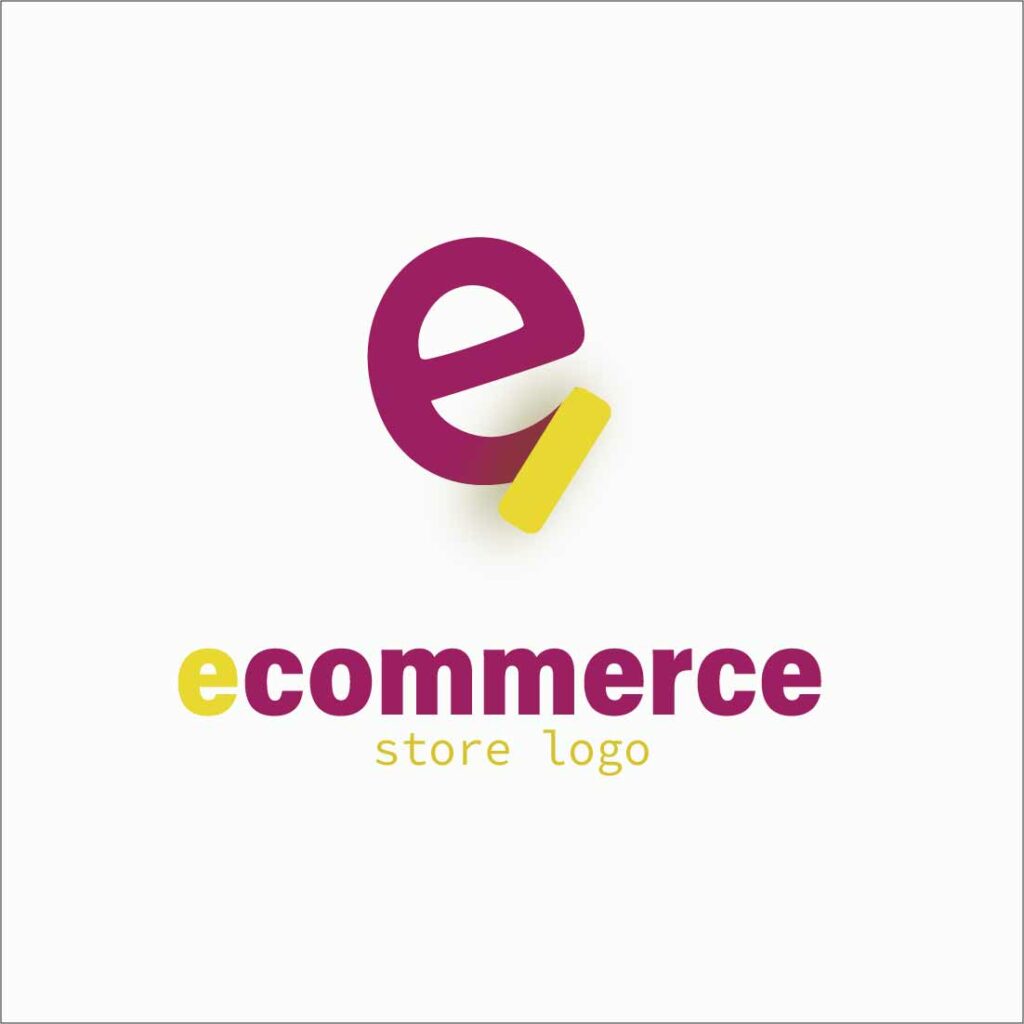 Minimal and attractive ecommerce logo icon logo - MasterBundles