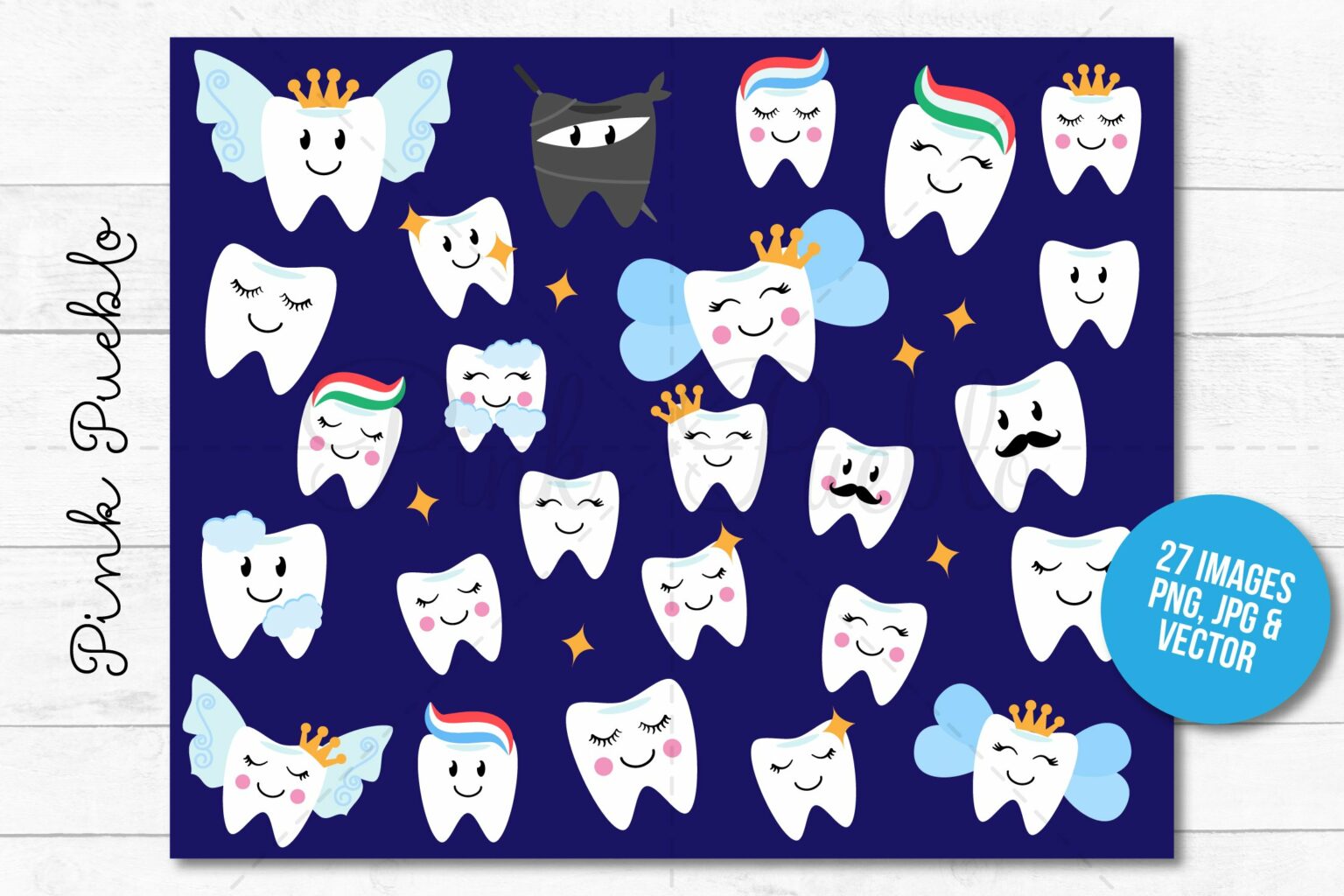 Tooth Fairy Clipart and Vectors – MasterBundles