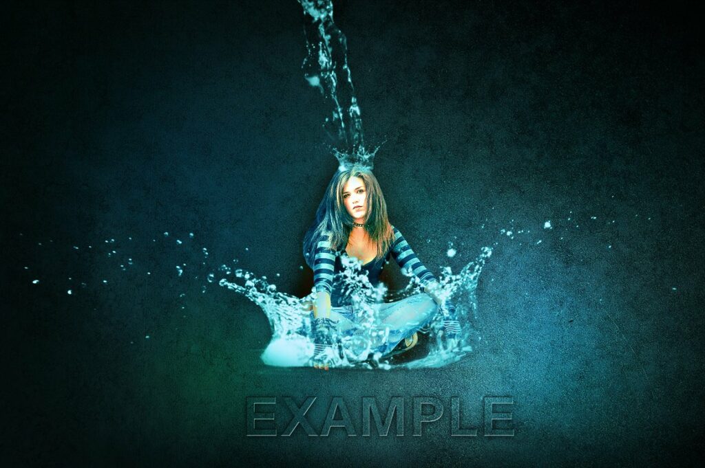 38 Water Splash Brushes – MasterBundles